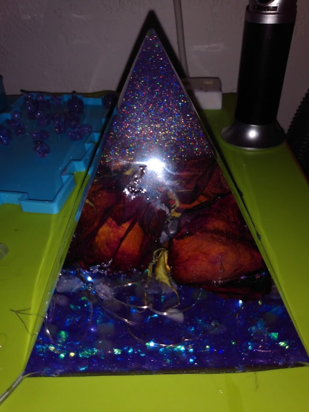 Custom Pyramid Display With Optional Lights - Etsy