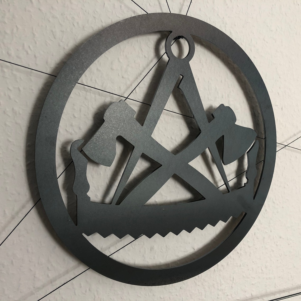 Zunftzeichen Zimmerer | Zimmermann | Innungswappen | Craftsign-Design ...