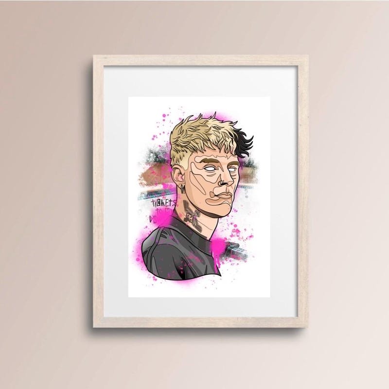 Mgk Poster - Etsy