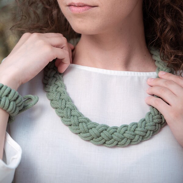 Knot Rope Necklace - Etsy