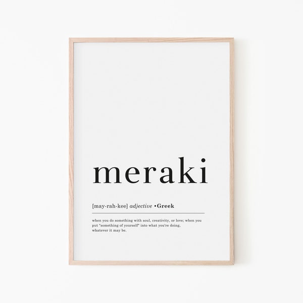 Meraki - Etsy