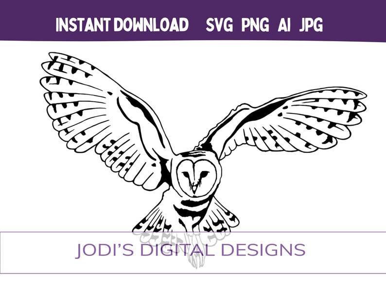 Owl Svg, Snowy Owl Svg, Owl Flying Svg, Printable, Realistic Owl, Png ...