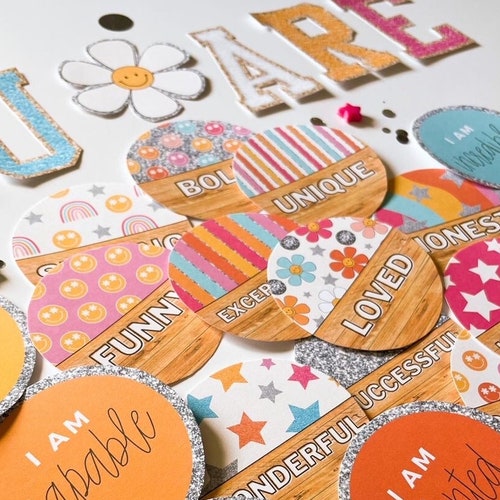 Groovy Classroom Decor Affirmation Station - Etsy