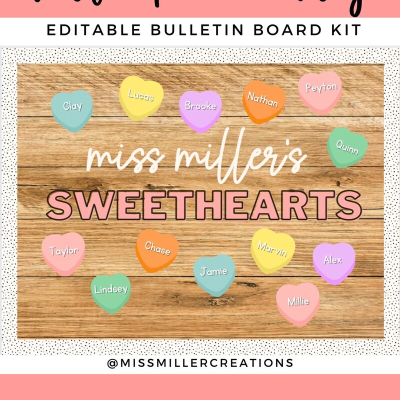 Sweetheart Bulletin Board - Etsy