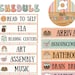 The Breakfast Club Classroom Schedule [editable] - Etsy