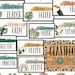 Boho TROPICS 10-drawer Cart Labels [editable Features] - Etsy