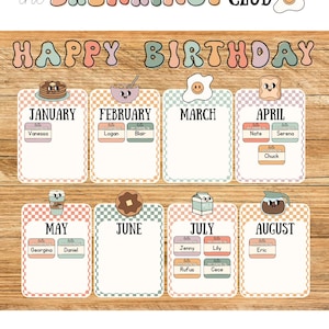 The Breakfast Club Class Birthday Display - Etsy