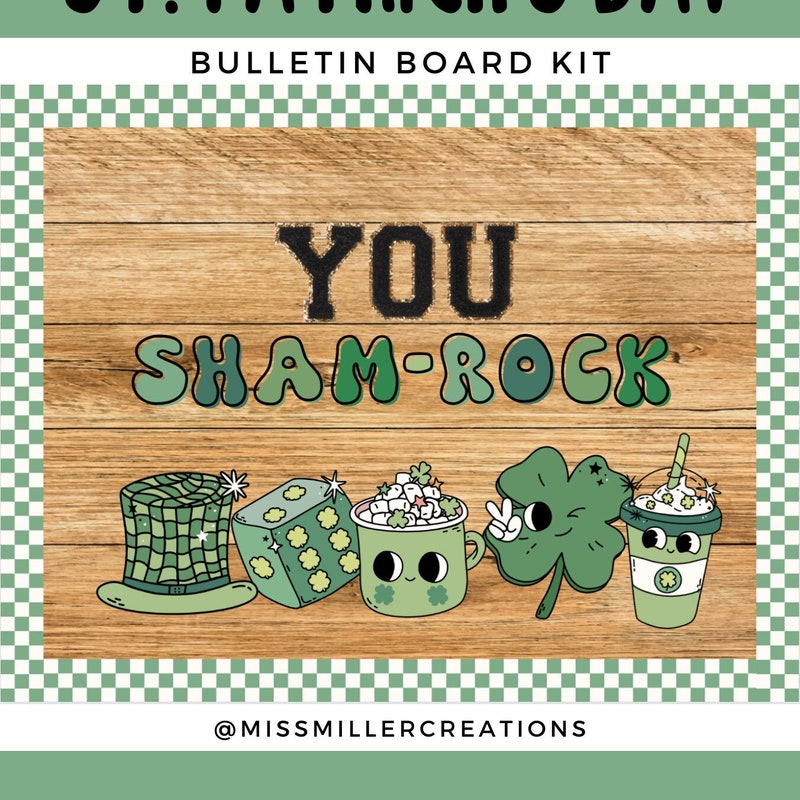St Patricks Bulletin - Etsy