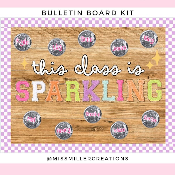 School Bulletin Board - Etsy