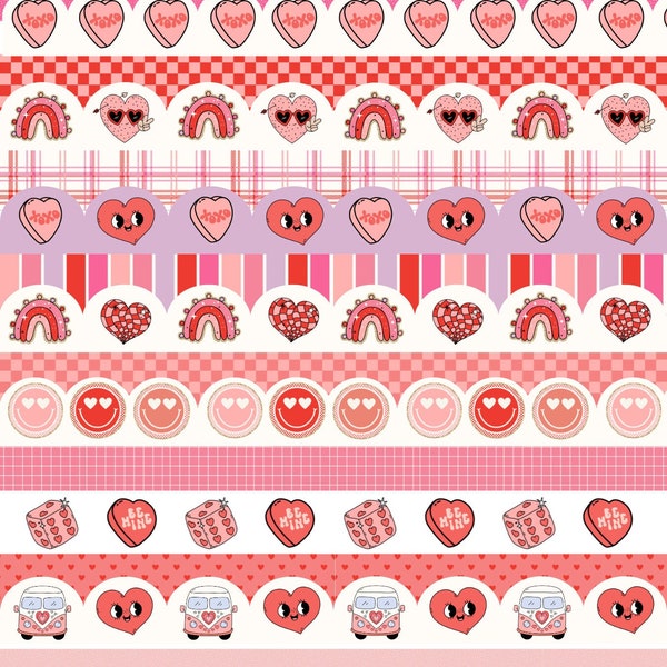 Valentines Borders - Etsy