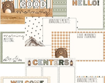 Camping Adventure Google Slides and Powerpoint Templates, Digital ...