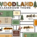 Woodland Classroom Supplies Labels editable - Etsy