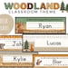 Woodland Classroom Calendar - Etsy
