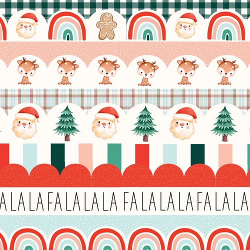 Modern Christmas Bulletin Board Borders - Etsy