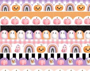 Modern Halloween Bulletin Board Borders - Etsy