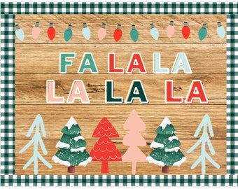 Winter Wonderland Holiday Bulletin Board Kit - Etsy