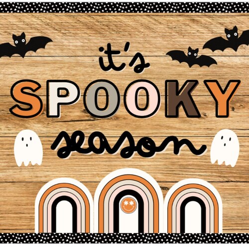 Spooky Season Bulletin Board Kit halloween holiday - Etsy