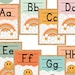 Groovy Boho Classroom Alphabet - Etsy