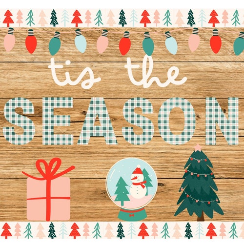 Holiday Bulletin Board Kit - Etsy