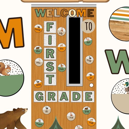 Printable Woodland Theme Behavior Chart Classroom Behavior - Etsy