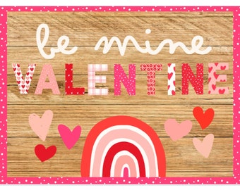 You Are Loved Bulletin Board Kit valentine's Day | Etsy