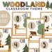 Woodland Classroom Calendar - Etsy