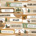Woodland Visual Classroom Schedule editable | Etsy