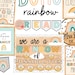 Modern Boho Rainbow Classroom Decor editable - Etsy