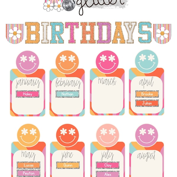 Classroom Birthday - Etsy
