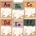 Cottagecore Classroom Alphabet Posters - Etsy