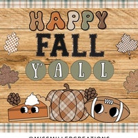 Smores Bulletin Board Kit || Fall Bulletin Boards Digital | Fall ...