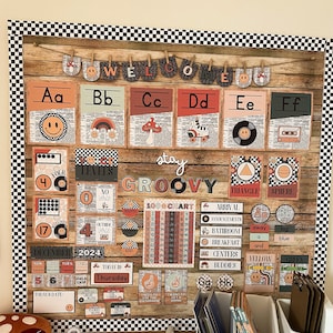 Groovy Vintage Complete Classroom Collection [editable] [digital ...