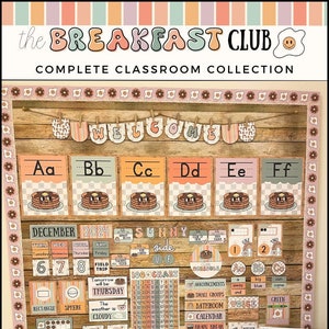 The Breakfast Club Complete Classroom Collection [editable] - Etsy