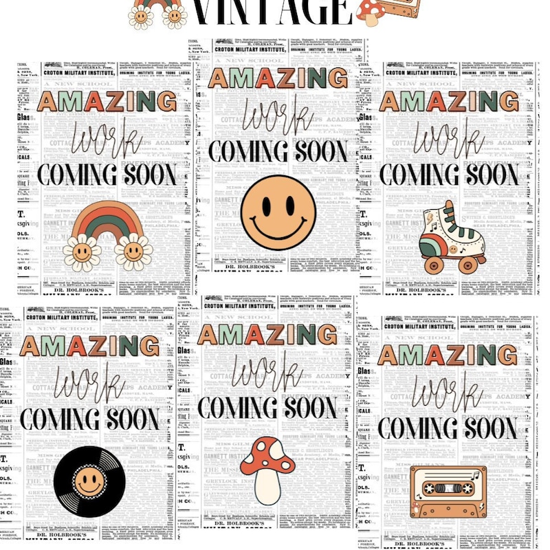 Will Be Back Soon Sign - Etsy