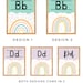 Pastel Boho Rainbow Alphabet Posters - Etsy