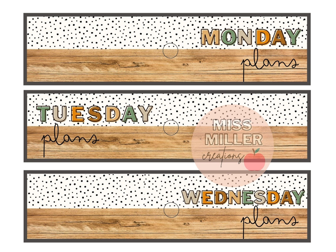 Woodland 10-drawer/trolley Cart Labels editable - Etsy