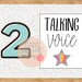 Groovy Glitter Voice Level Classroom Posters - Etsy