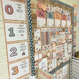 Cottagecore Complete Classroom Collection [editable] - Etsy