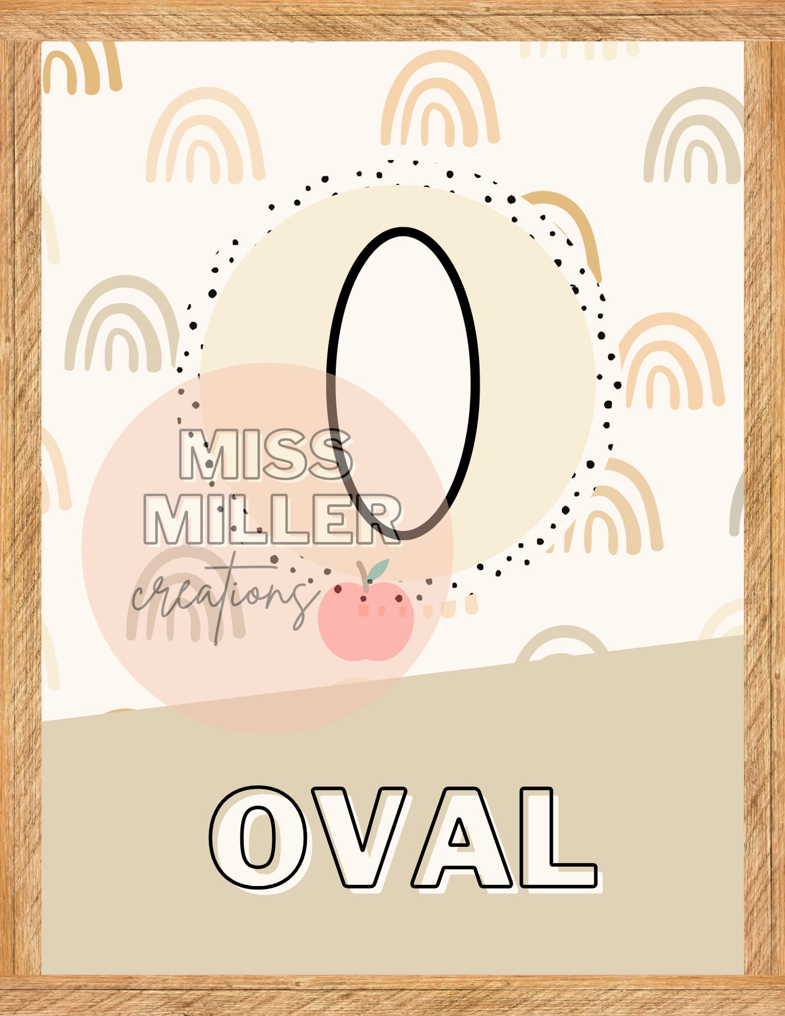 Neutral Boho Rainbow Shape Posters - Etsy