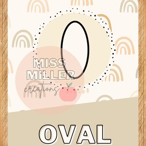 Neutral Boho Rainbow Shape Posters - Etsy