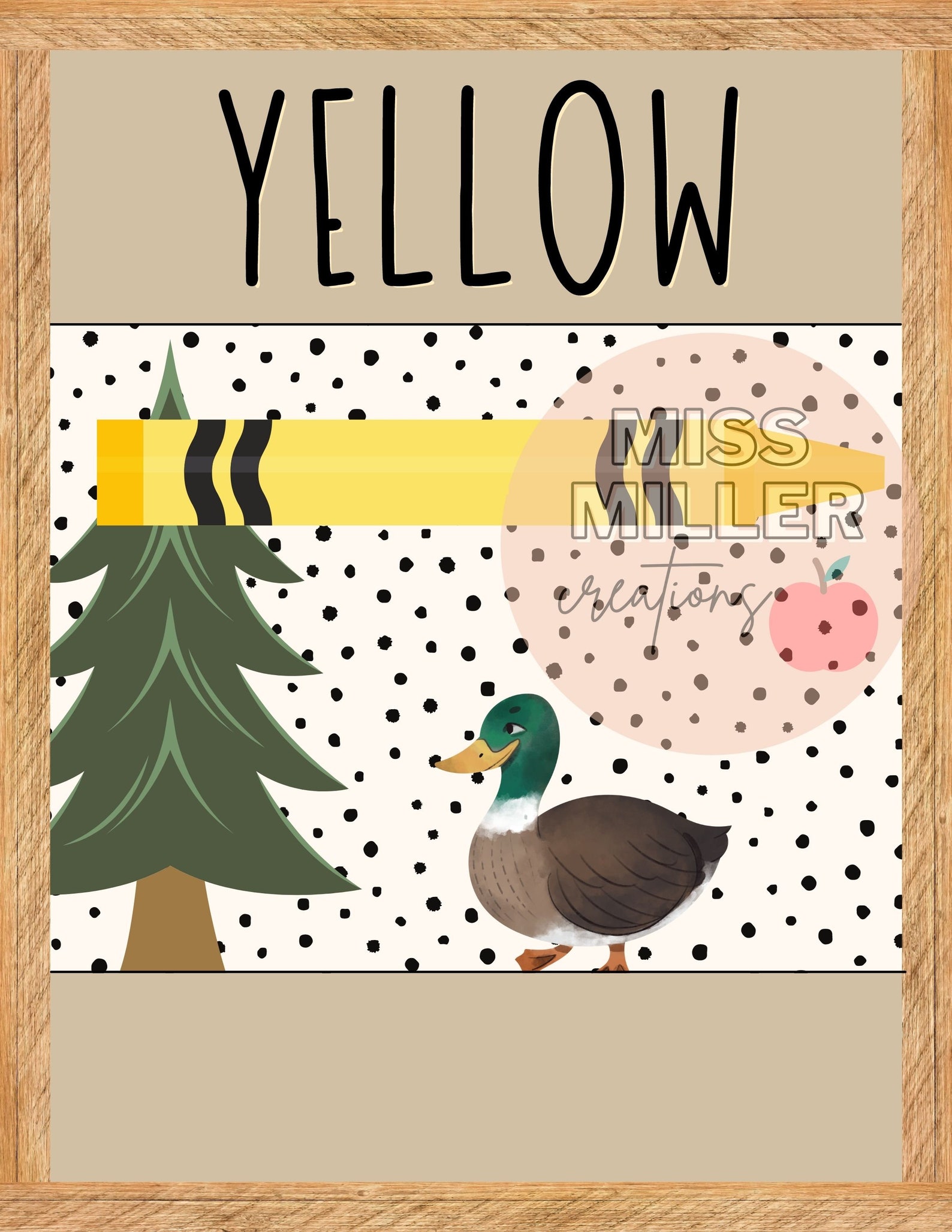 Woodland Classroom Color Posters | Etsy