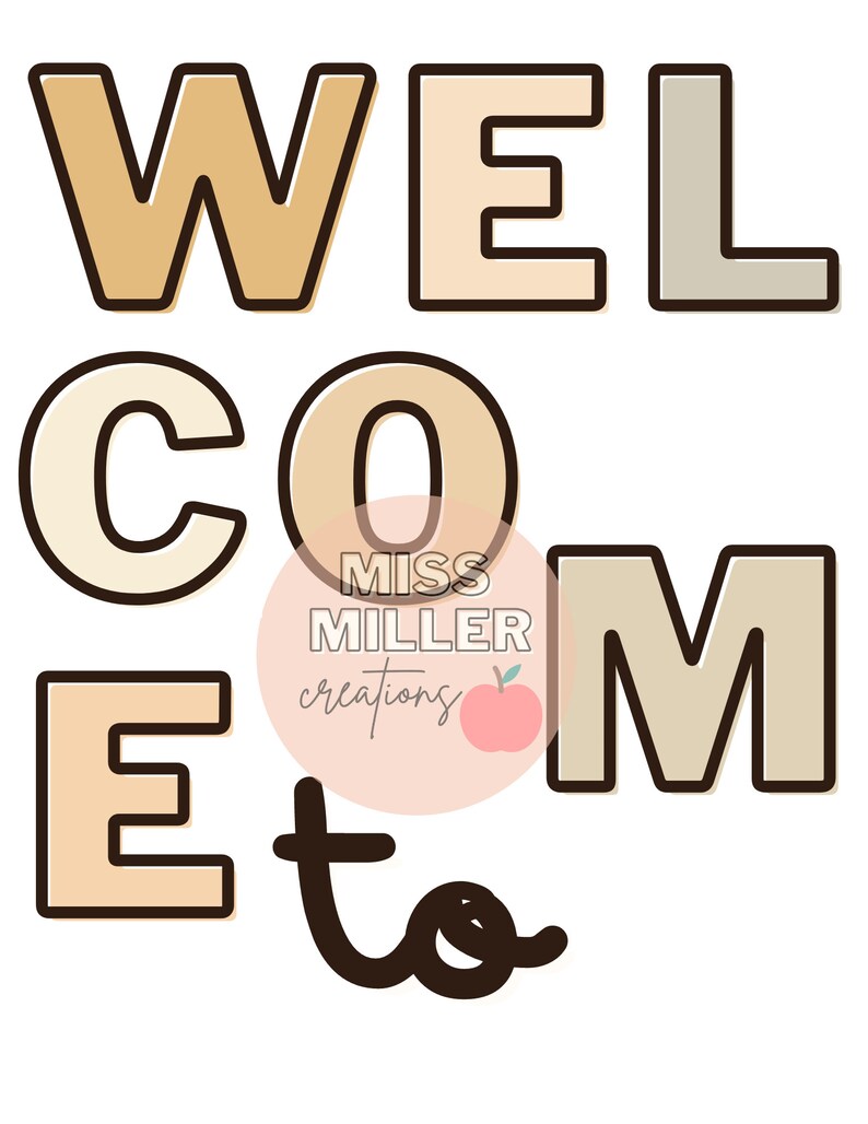 Neutral Boho Rainbow Classroom Door Display editable - Etsy