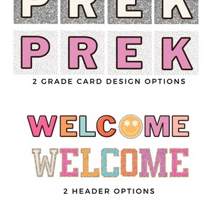 Groovy Glitter Classroom Door Display - Etsy