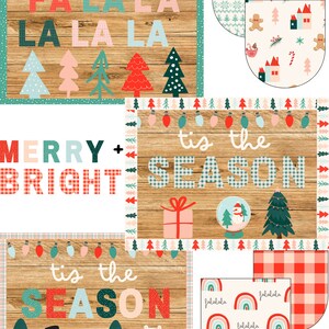 Modern Christmas Classroom Decor Pack V.1 - Etsy
