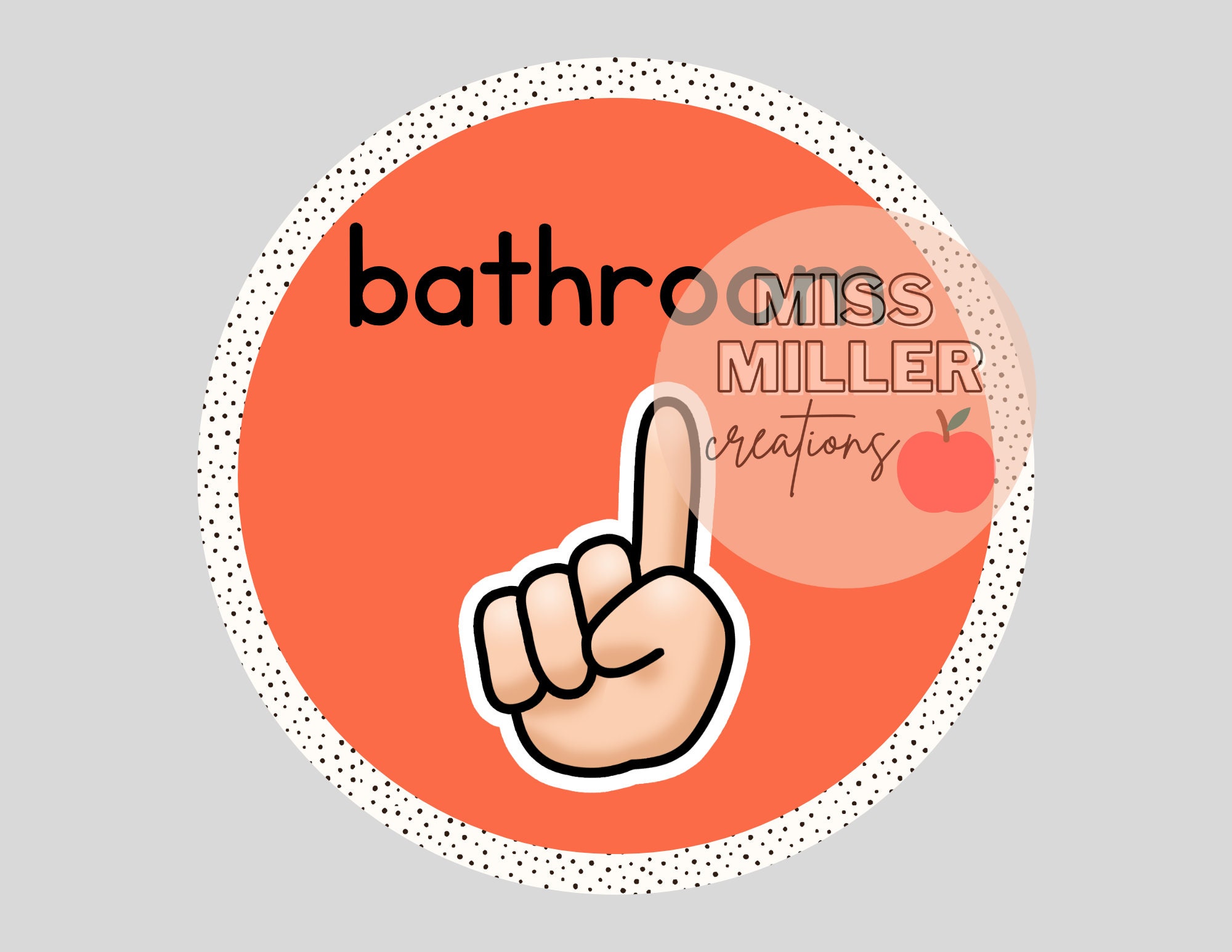 Retro Rainbow Hand Signals Classroom Posters editable - Etsy