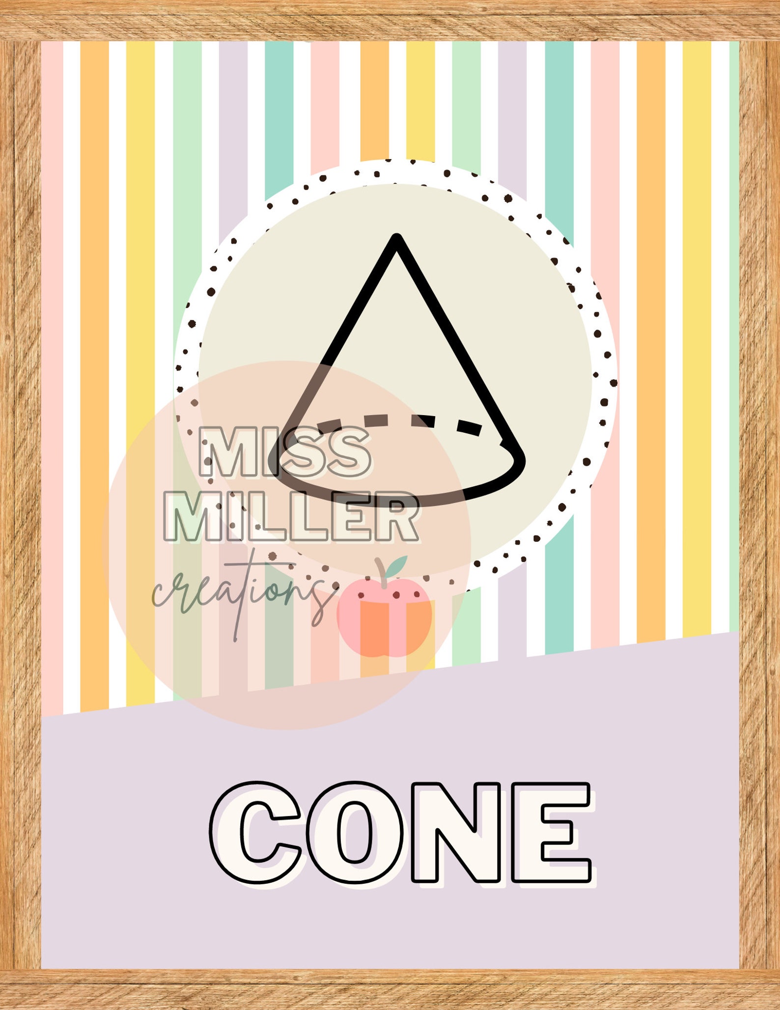 Pastel Boho Rainbow Classroom Shape Posters - Etsy