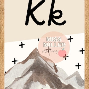 Adventure Classroom Alphabet Posters - Etsy