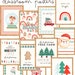 Modern Christmas Classroom Decor Pack V.2 - Etsy Canada