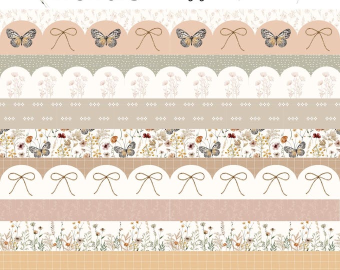 Wildflower Fields Classroom Alphabet Posters - Etsy Canada