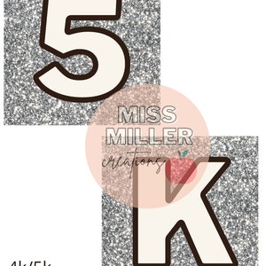 Groovy Glitter Classroom Door Display - Etsy